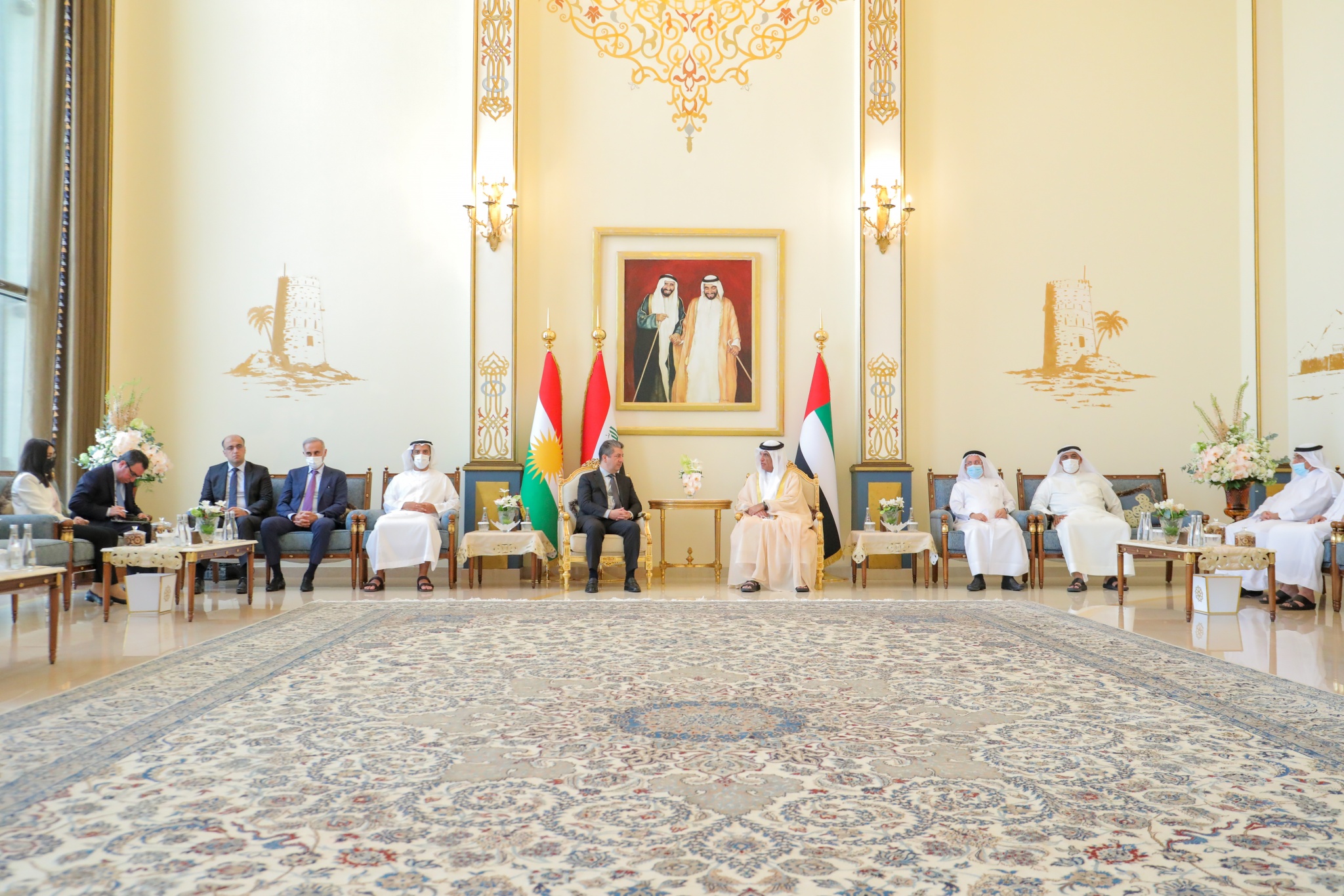 Ruler of Ras Al Khaimah receives Prime Minister of Kurdistan Region ...