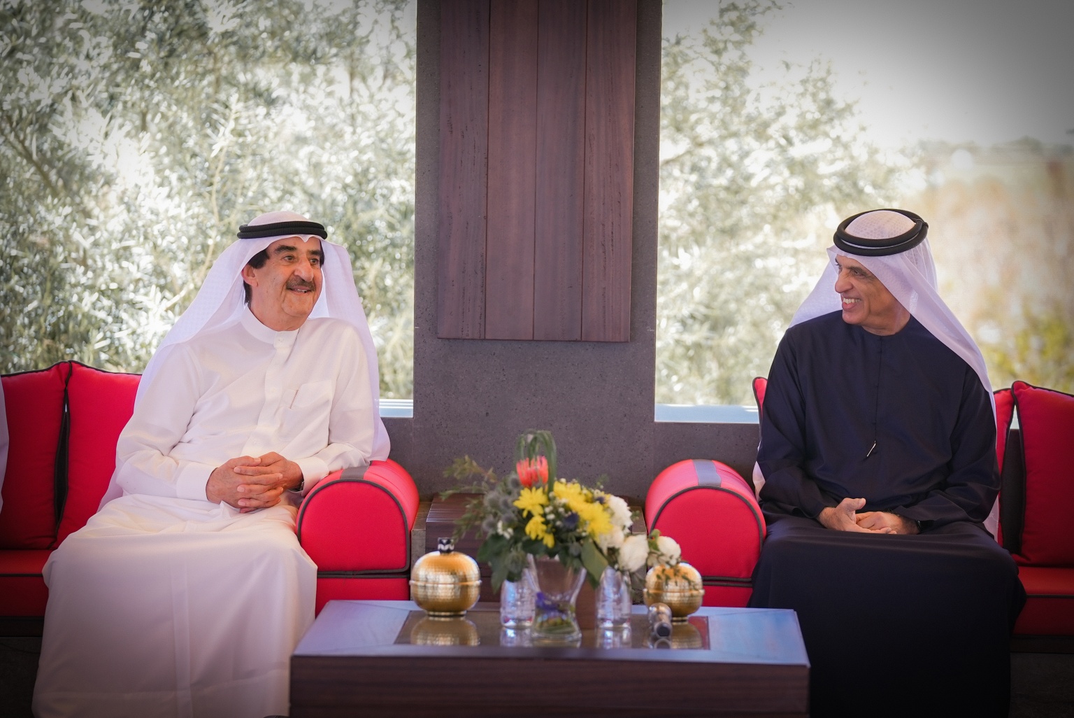 Saud bin Saqr receives Ruler of Umm Al Qaiwain - Home Page