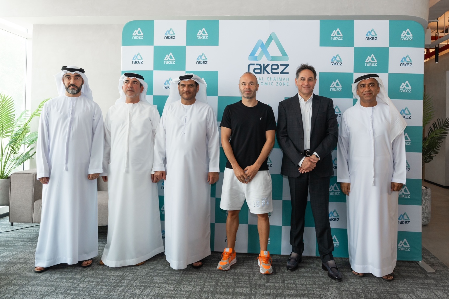 RAKEZ announces UAE Golden Visa for football legend Andres Iniesta ...