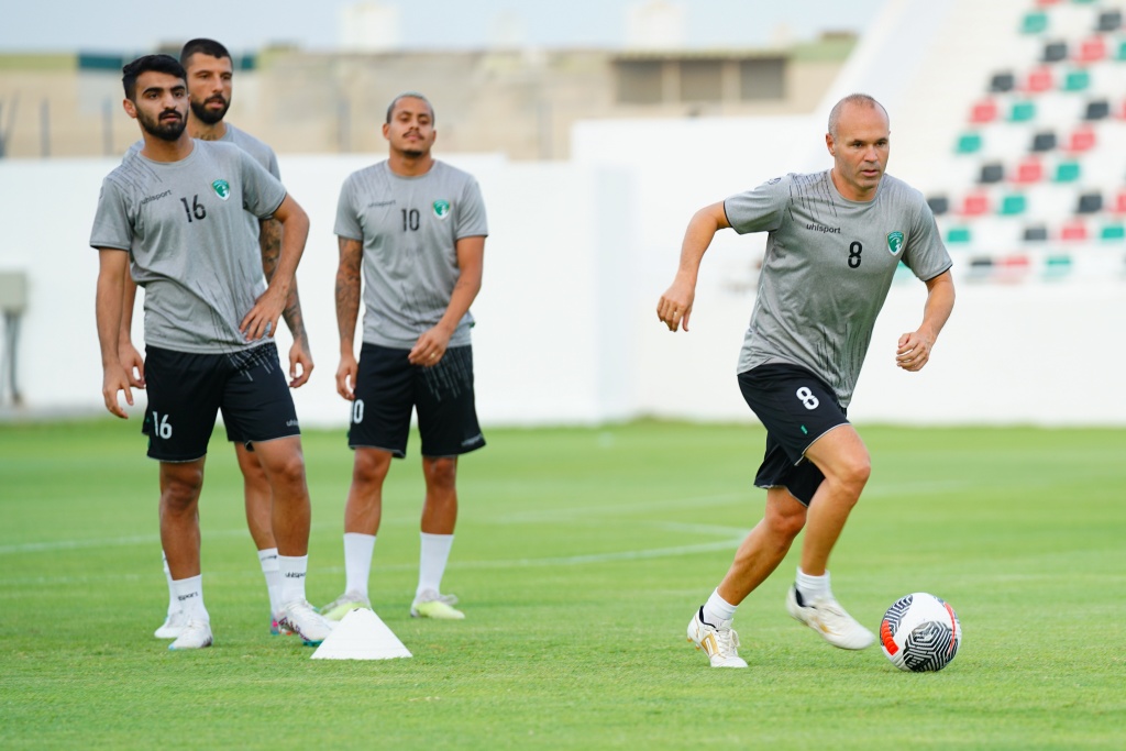 Football superstar Andrés Iniesta set for first match with Ras Al ...