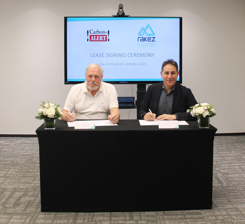 RAKEZ welcomes innovative climate-tech company Carbon Alert - Home Page