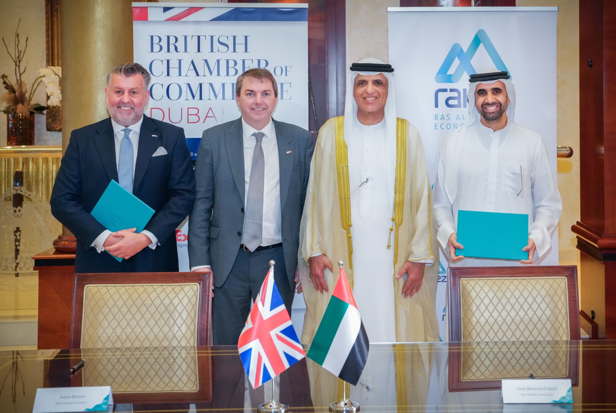 Sheikh Saud bin Saqr Al Qasimi witnesses RAKEZ-British Chambers MoU ...