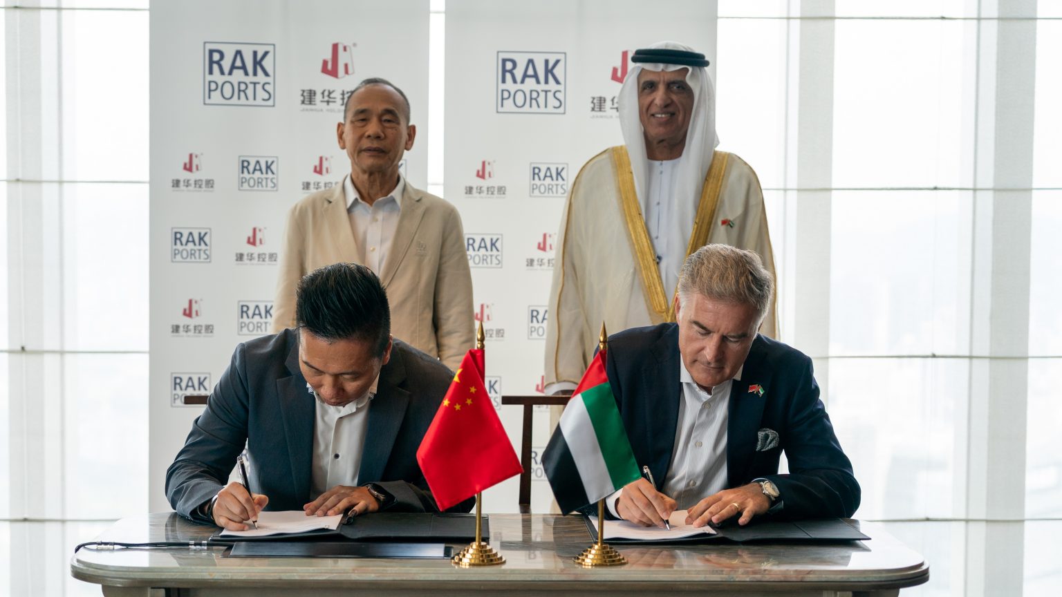 RAK PORTS Signs Memorandum of Understanding (MOU) with Jianhua Holdings ...