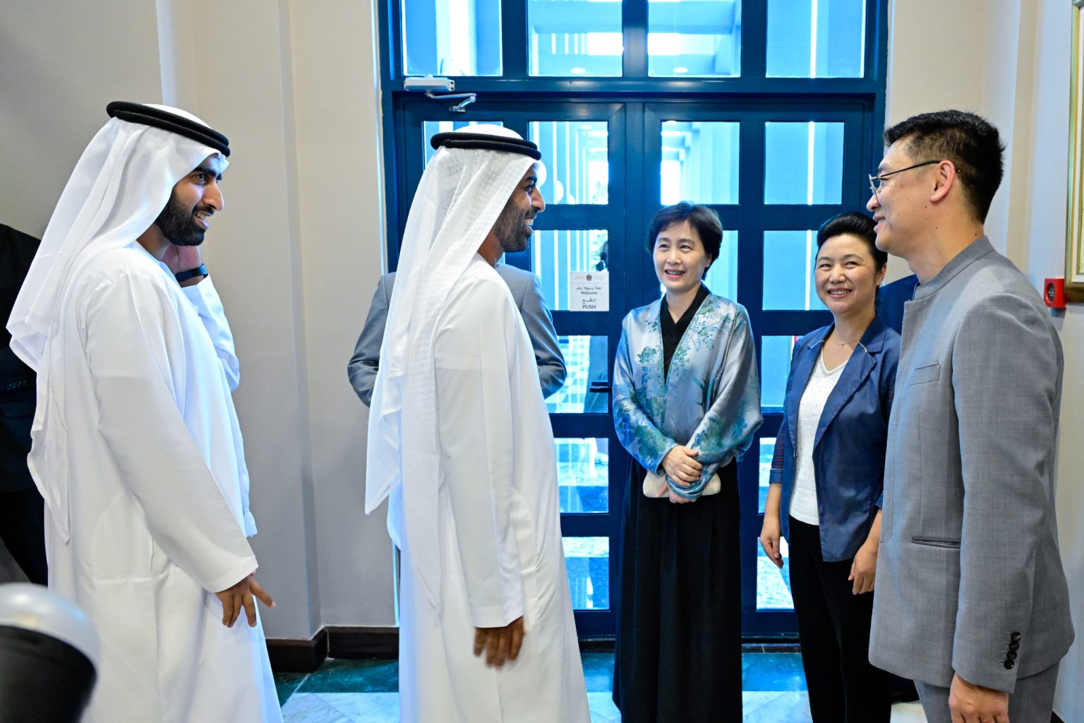 Sheikhs Ahmed and Saqr bin Saud Al Qasimi attend Chinese Theater Show ...